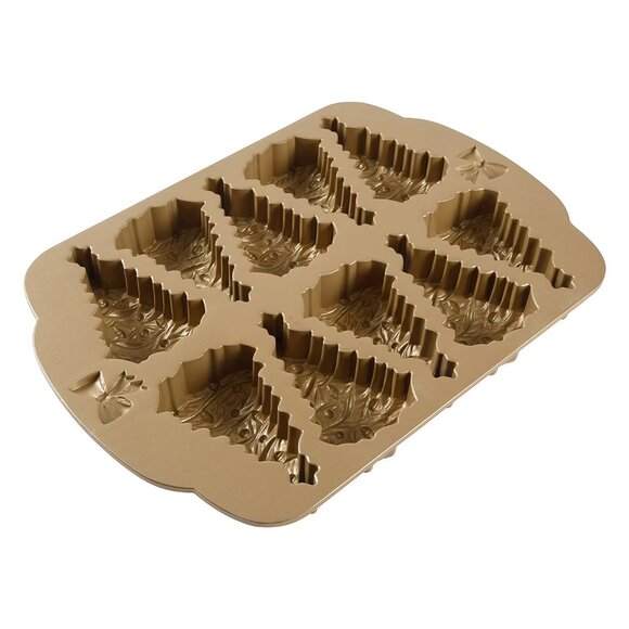 Martha Stewart | Kitchen | New Martha Stewart Mini Fluted Cake Pan Cast ...